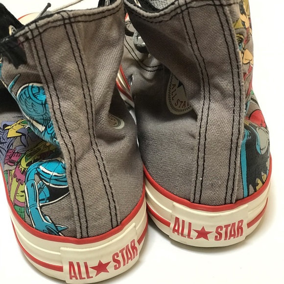Converse | Shoes | Converse Superhero Dc Comics Legion Doom Hightops ...